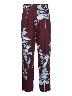 FORTE_FORTE Forte Forte Floral Cotton Trousers
