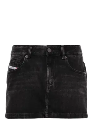 DIESEL® De-ron Mini Skirt - Black