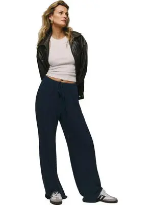 REFORMATION Olina Knit Pant - Blue