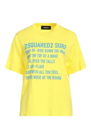 Dsquared2 Printed T-shirt - Yellow