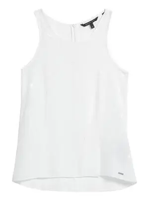 Armani Exchange Viscose Top - White