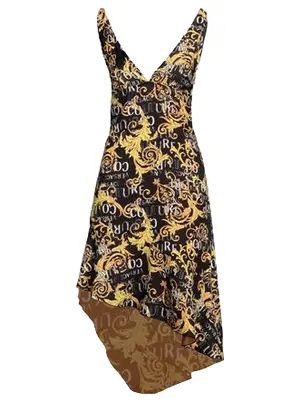Versace Midi Dress - Yellow