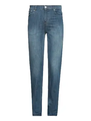TRUSSARDI Cotton Denim Jeans - Blue
