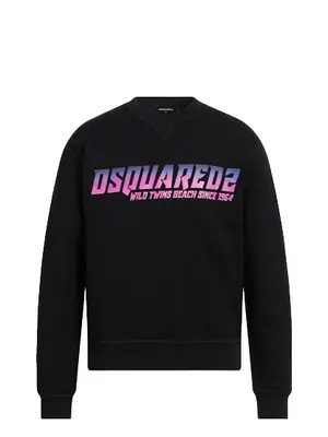 Dsquared2 Cotton Sweatshirt - Black