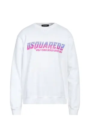 Dsquared2 Cotton Sweatshirt - White