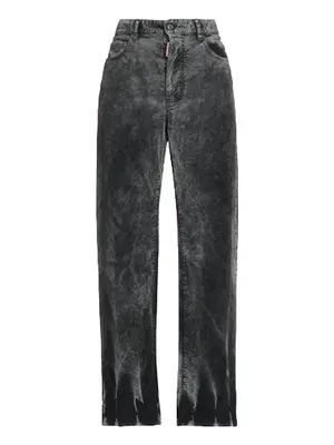 Dsquared2 Corduroy Tapered Pants - Black