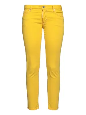 Dsquared2 Straight-leg Jeans With Five Pockets - Yellow