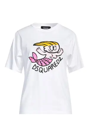 Dsquared2 Printed T-shirt - White