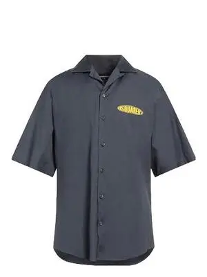 Dsquared2 Shirt Size Cotton, Elastane - Navy