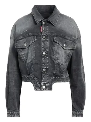 Dsquared2 Denim Outerwear - Black