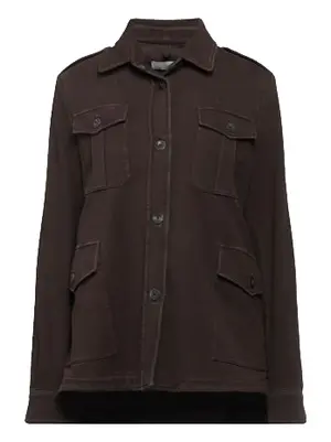 CIRCOLO 1901 Fleece Overshirt - Brown