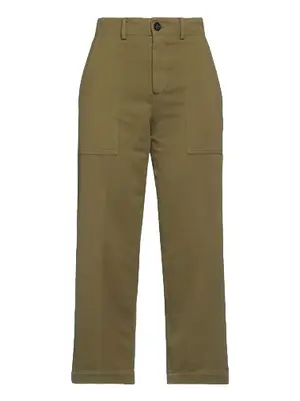 CIRCOLO 1901 Cotton Blend Chinos - Green