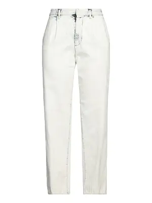 Dsquared2 Straight-leg Jeans With Faded Light Wash - Off White