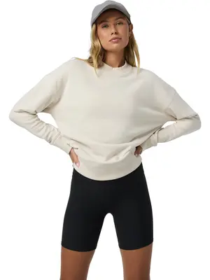 Vuori Sedona Weekender Crewneck Pullover Bone