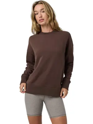 Vuori Sedona Weekender Crewneck Pullover Java