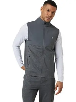 Vuori Sunday Element Vest Charcoal Heather