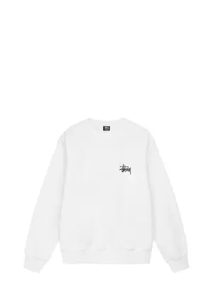 StÜssy Basic Crew - White