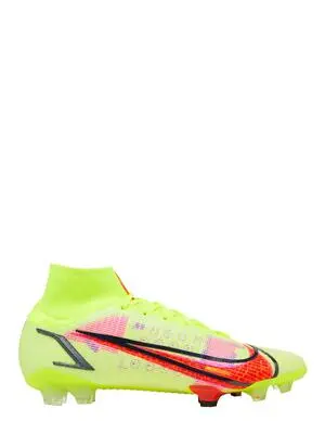 Nike Nike Mercurial Superfly 8 Elite FG 'Motivation Pack' High Top Soccer Cleats Green