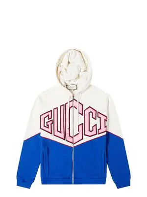 Gucci Diamond Zip Hoodie - Multicolor