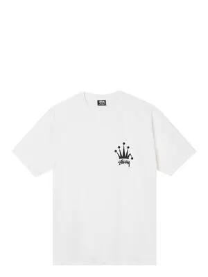 StÜssy Regal Crown Pigment Dyed Tee 'natural - White