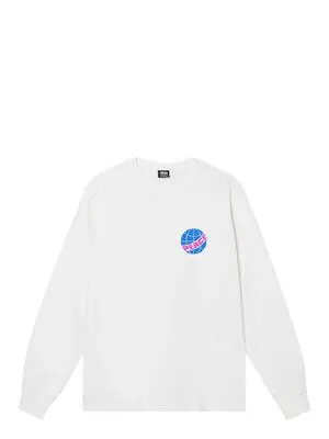 StÜssy Global Peace Long-sleeve Tee - Cream