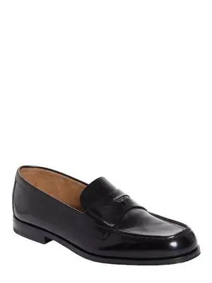 Prada Triangle Logo Loafer - Nero