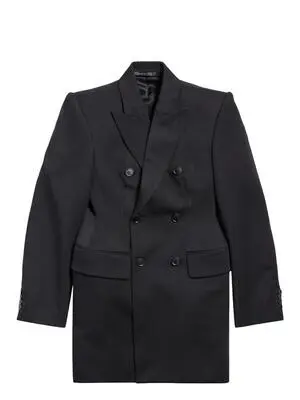 BALENCIAGA Wool Double-Breasted Jacket