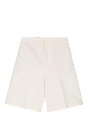 RÓHE Tailored Wool Shorts - White