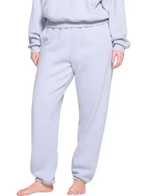 SKIMS Cotton Fleece Blend Classic Joggers Periwinkle