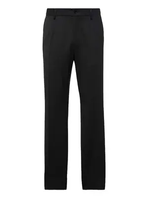 Dolce & Gabbana Wool-blend Suit Pants - Black