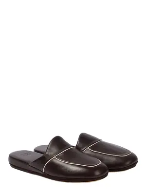 THE ROW The Row Beck Leather Mules