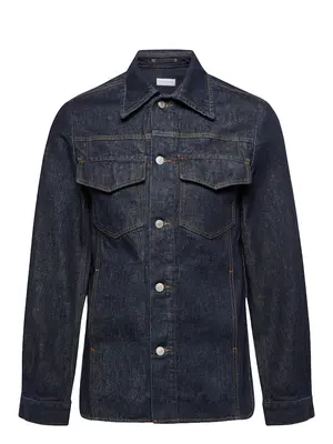 Dries Van Noten Denim Overshirt - Blue