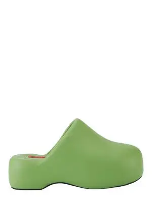 SIMONMILLER Bubble 60mm Platform Mules - Green