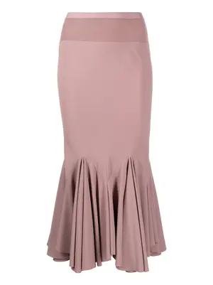 Rick Owens Knee Divine Skirt - Pink