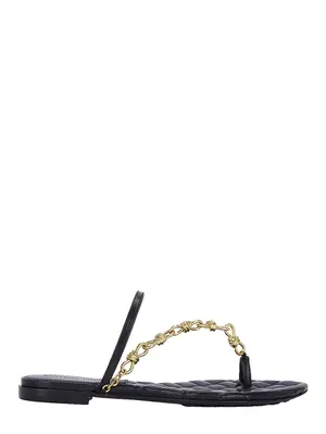 Bottega Veneta Leaf Sandal - Black