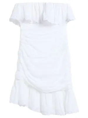 Isabel Marant Mini Ramie Dress - White