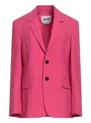 MSGM MSGM Single-Breasted Blazer Pink