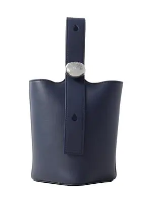 Loewe LOEWE Pebble Mini Leather Tote Blue