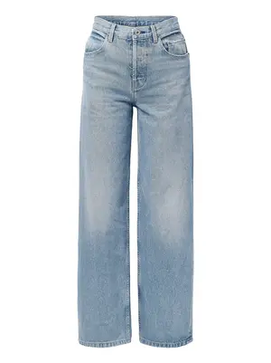 INTERIOR The Remy High-rise Straight-leg Jeans - Blue