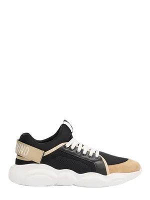 Moschino Teddy-sole Sneakers - Black