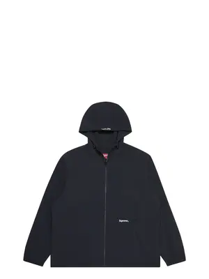 Supreme Reflective Zip Hooded Jacket - Black