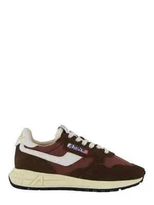 AUTRY Reelwind Low Top Sneakers - White/ebony