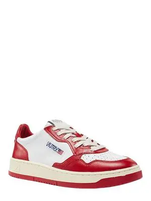 AUTRY Medalist Low Top Sneakers White/red