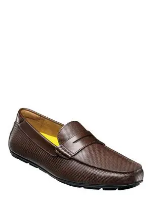Florsheim Motor Moc Toe Penny Loafer - Brown