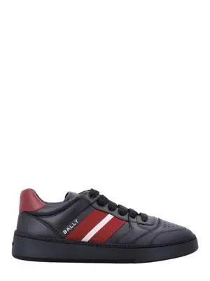 Bally Leather Sneakers - Black