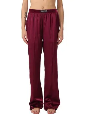 TOM FORD Wide Leg Pants Red