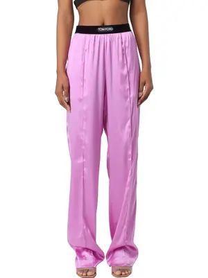 TOM FORD Wide Leg Pants Violet