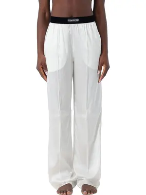 TOM FORD Wide Leg Pants White