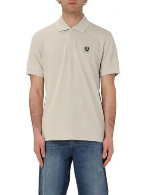 Belstaff Polo Shirt Men Dove Grey