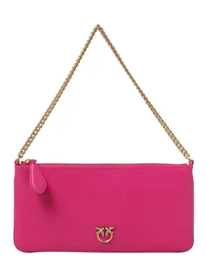 Pinko Pinko Chain Shoulder Bag Fuchsia